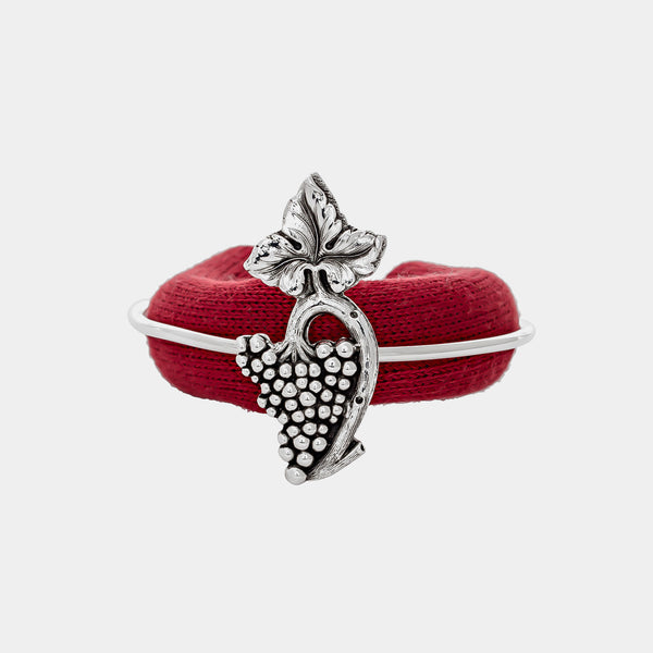 Silver Plated Drop Stopper Collar With Grapes – ANTORINI®