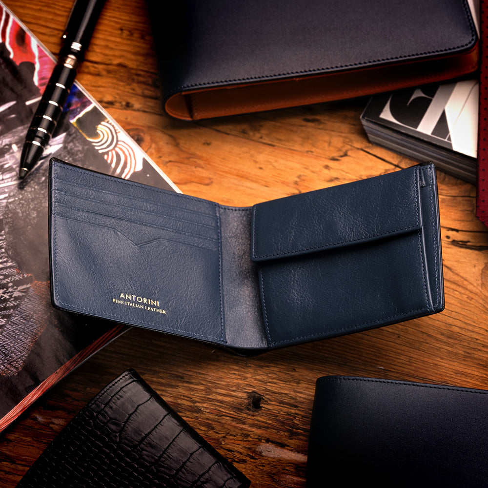 Men's Wallet ANTORINI in Dark Navy – ANTORINI®