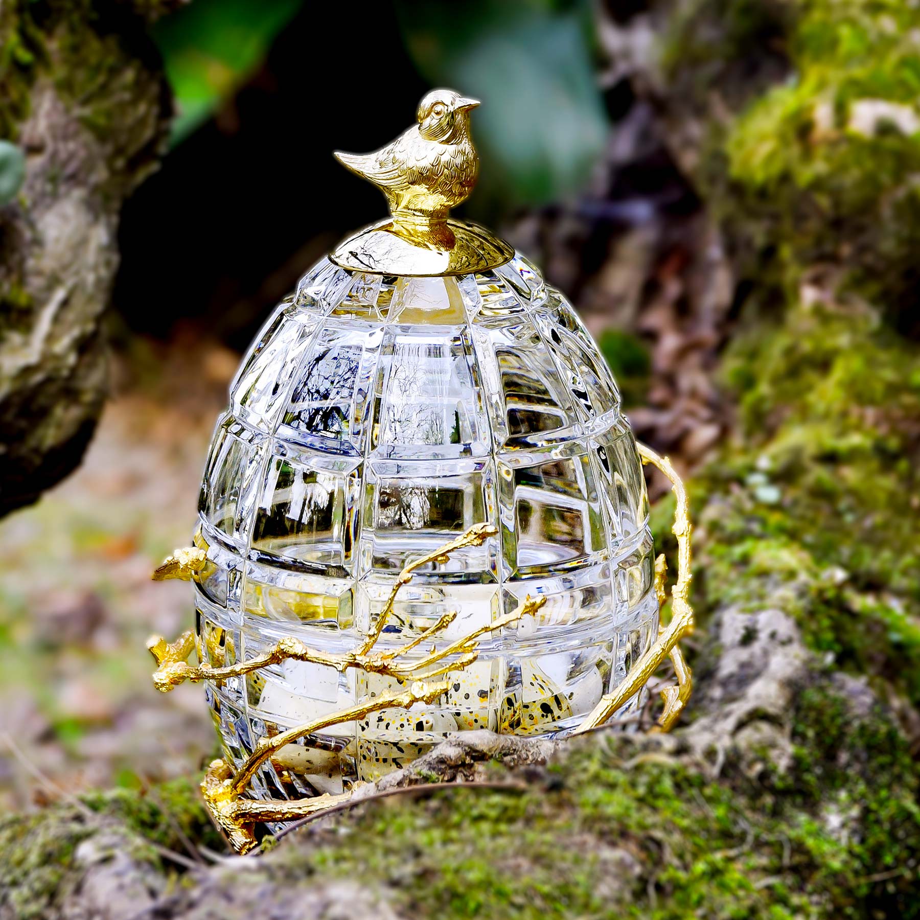 Crystal Easter Box, Limited Edition for Easter 2023, 24K gold -plated ...