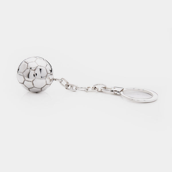 Silver Football Keyring, silver 925/1000, 28 g – ANTORINI®