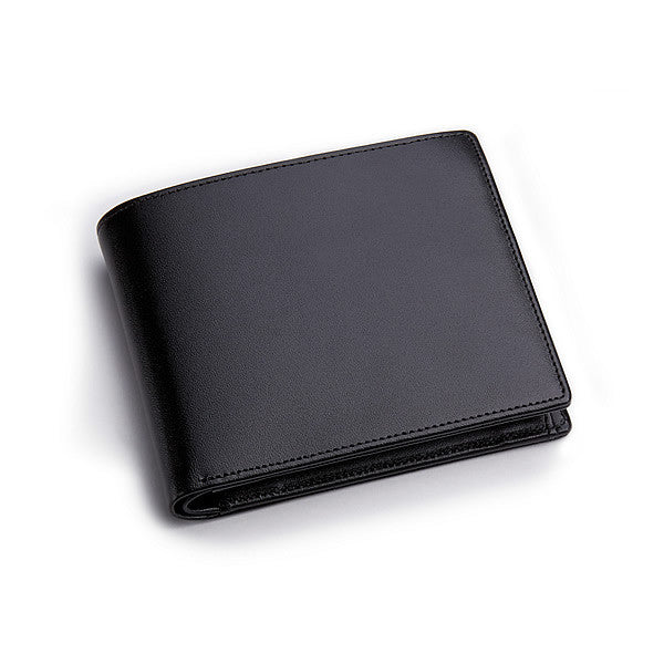 Men's Coin Wallet ANTORINI in Black Satin – ANTORINI®