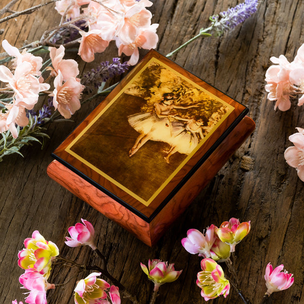 Music Jewellery Box with Motive of "Two Dancers on Stage", Edgar Degas ...