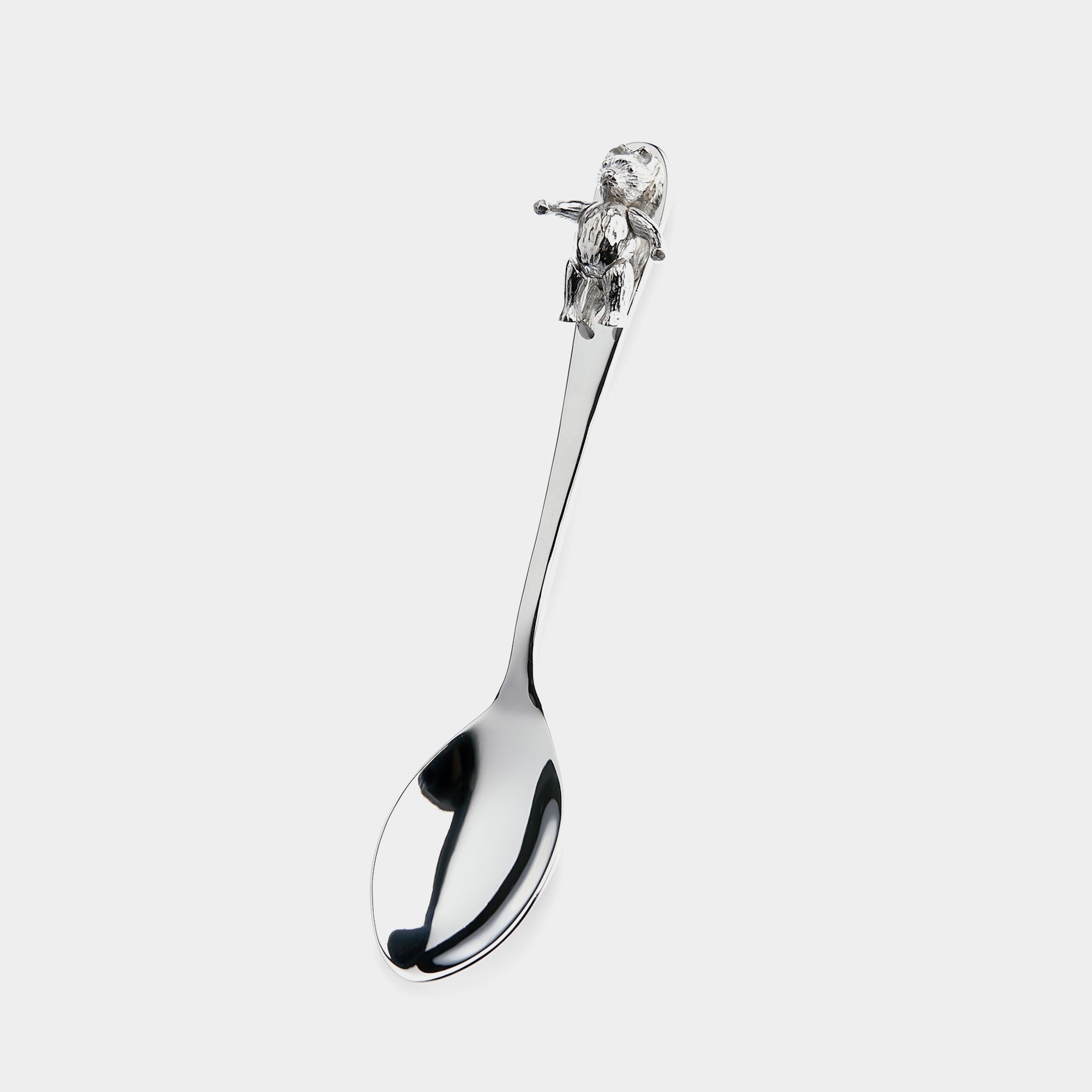 Silver Baby Spoon, Teddy Bear, silver 925/1000, 14 g – ANTORINI®